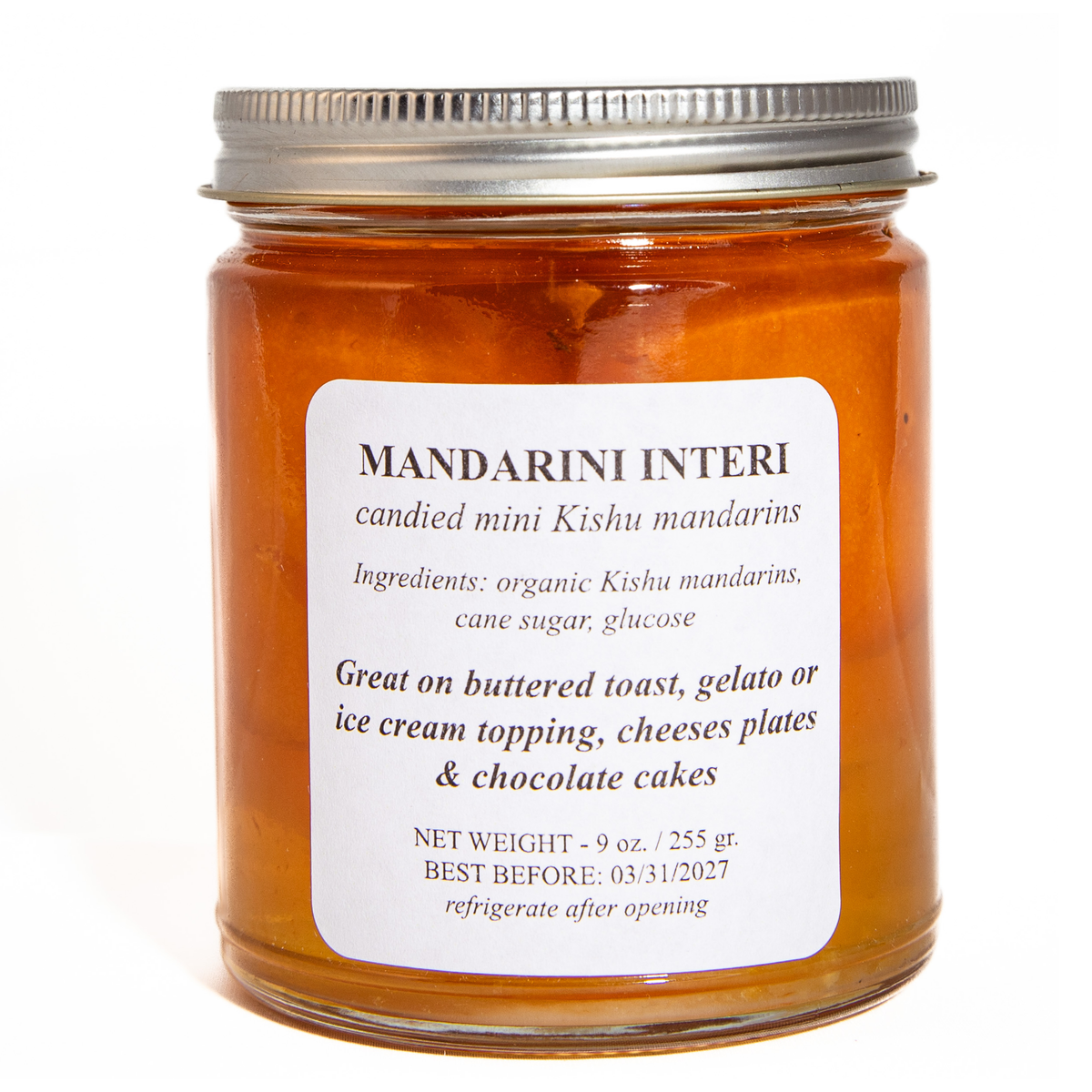Mandarini Interi - Candied Mini Kishu Mandarins – Donato Online Store