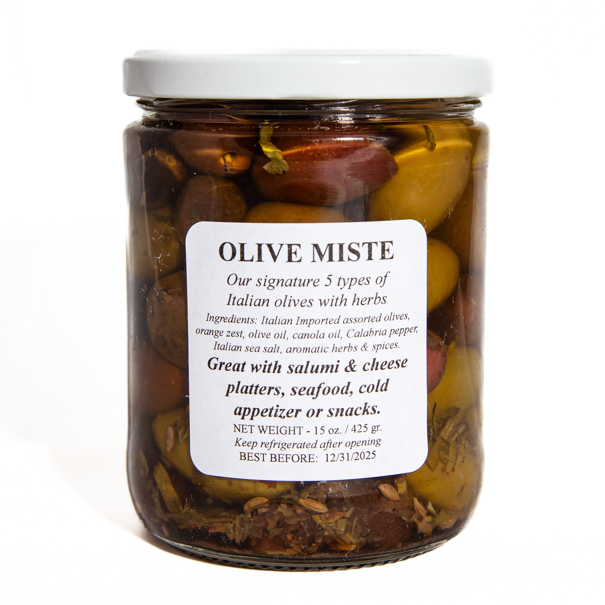 Olive Miste - Italian Olives with Herbs – Donato Online Store